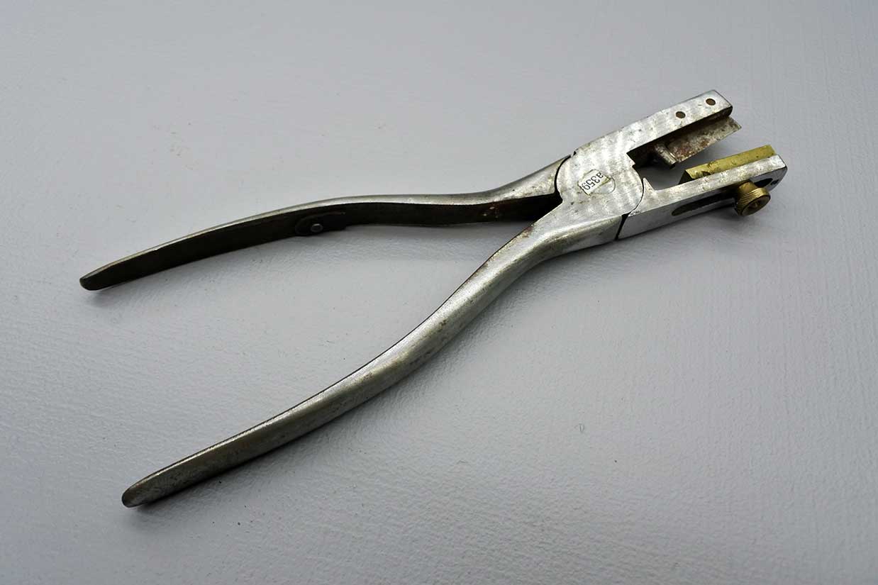 Vintage Button Hole Cutter 8 1/2" Long - Tool Exchange Australia ...